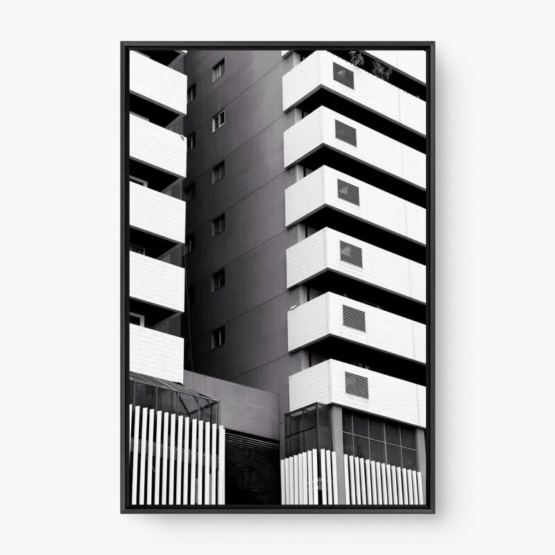 Quadro Decorativo Prédio Residencial – Arquitetura Urbana
